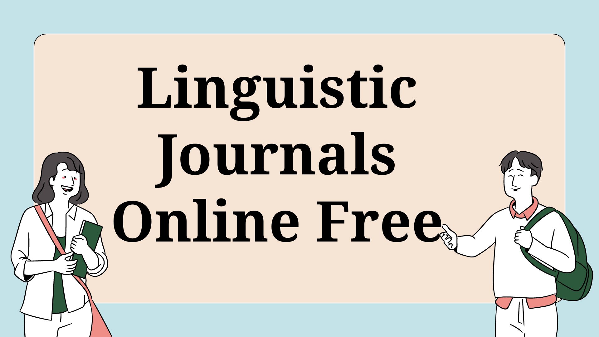 language and linguistics journal - International Journal for Research ...